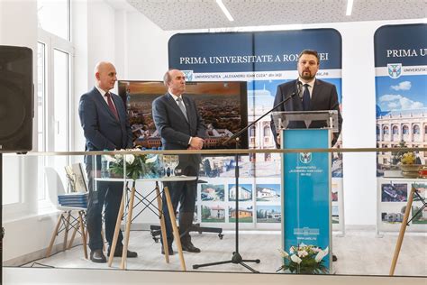 Uaic A Inaugurat Clădirea Corpului O Universitatea „alexandru Ioan Cuza” Din Iași