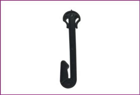 Hdpe Plastic Black J Hook For Greenhouse Trellising Support System At ₹ 1 Piece In Gandhinagar