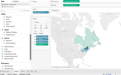 how to set row level security in tableau using dynamic user filters