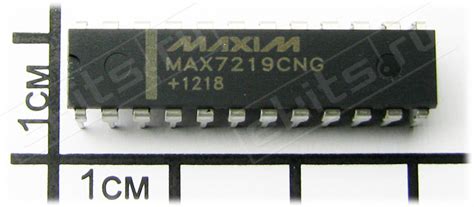 Купить Max7219cng Serially Interfaced 8 Digit Led Display Drivers