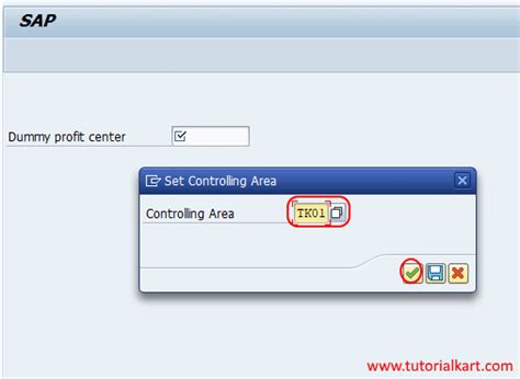 Create Dummy Profit Center In Sap