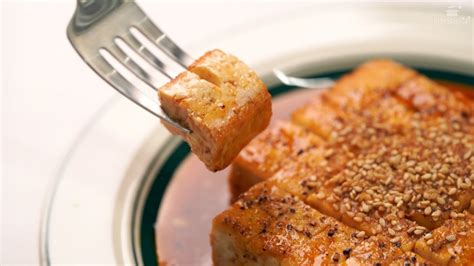 고기대신 콩으로 단백질을 보충해 보세요 두부스테이크 Youtube