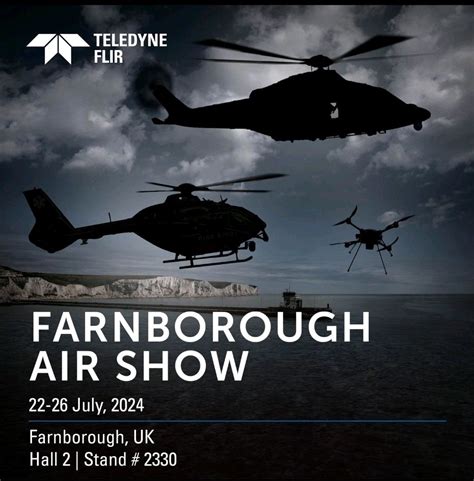 Francesco Franceschetti On Linkedin Teledyne Flir Airborne Team Is Ready To Welcome You At