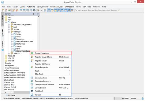 snowflake stored procedures new features version 22 0 aqua data