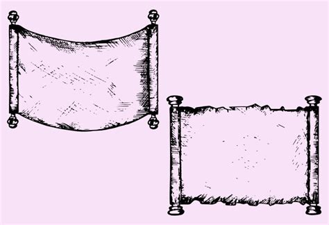 Parchment Scroll Vector Images Over 20000