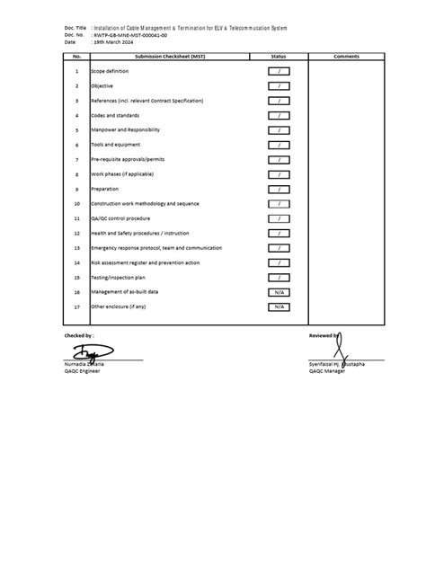 Rwtp Gb Mne Mst 000041 Cable Management And Termination Pdf