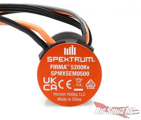 Spektrum Firma Brushless Motor ESC 2 In 1 Combo 5200Kv Big Squid RC RC Car And Truck News