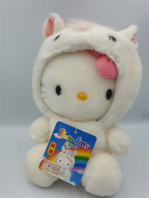 Rare Hello Kitty Unicorn 2002 With Tag Hobbies And Toys Toys And Games On Carousell