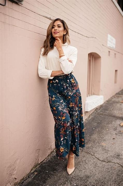 Стильные идеи как носить длинную юбку Ladyline Me Дзен