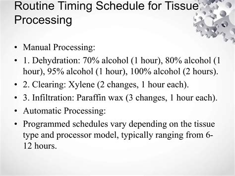 Processingoftissuesforhistologicalexaminationpptx