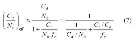 Equivalent Carrier To Noise Ratio In Presence Of Rf Interference Navipedia