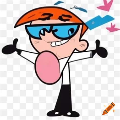 Dexter Cartoon Character On Craiyon