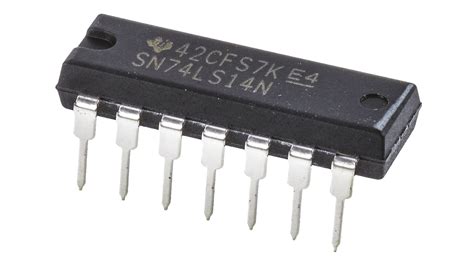 Sn74ls14 Schmitt Trigger Pinout Features Equivalent