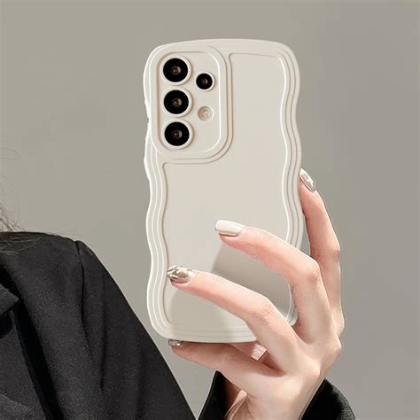 Ueebai Wave Frame Case For Samsung Galaxy A52 4g5g A52s 5g