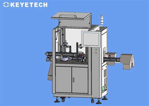 Visual Inspection System For 10 6mm Spout Cap Surface Defect Detection
