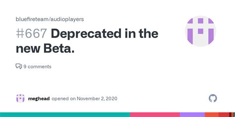 Deprecated In The New Beta Issue Bluefireteam Audioplayers Github