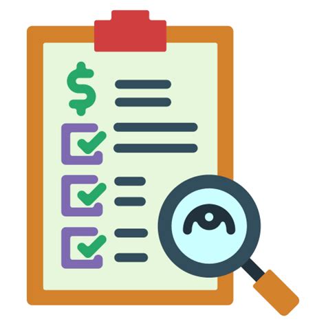 Audit Generic Color Fill Icon Freepik