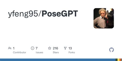 issues · yfeng95 posegpt · github