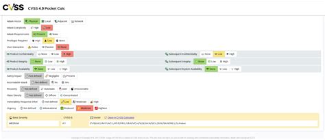 Update To Vulnerability Description Cvss 4 0 Eclipse Foundation Staff Blogs
