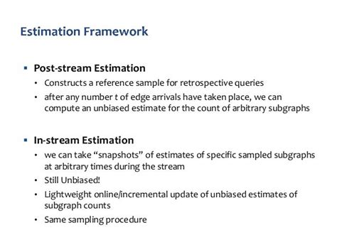 Sampling From Massive Graph Streams A Unifying Framework