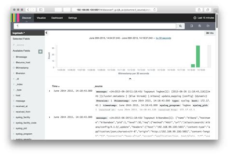 Elasticsearch Logstash Kibana ELK Stack And Logspout On Docker
