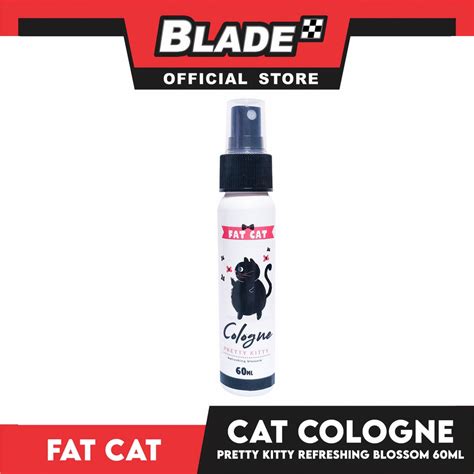 Fat Cat Cologne Pretty Kitty Spray 60ml Refreshing Blossom Cats