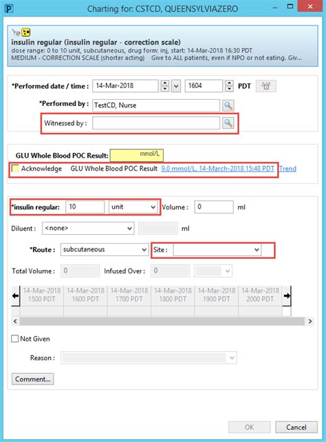 Administer Sliding Scale Insulin