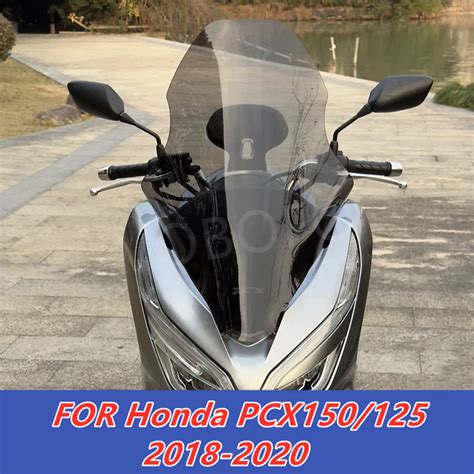 Parabrisas De Motocicleta Apto Para Honda Pcx150 Pcx125 2018 2019 2020 Deflector De Viento De
