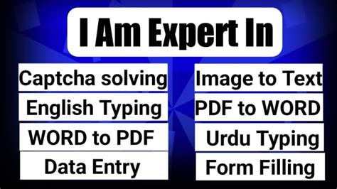 Do Perfect Data Entry Copy Paste Form Filling Captcha Solving By Sayedakainat Fiverr