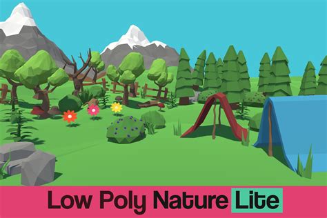 Low Poly Nature Pack Lite D Landscapes Unity Asset Store