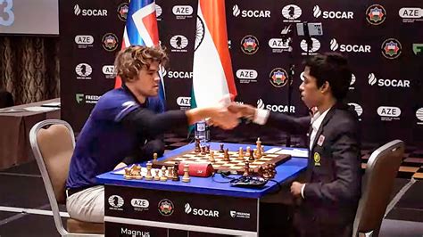 Fide World Cup Final 1st Match Of Chess Tournament Between Indias
