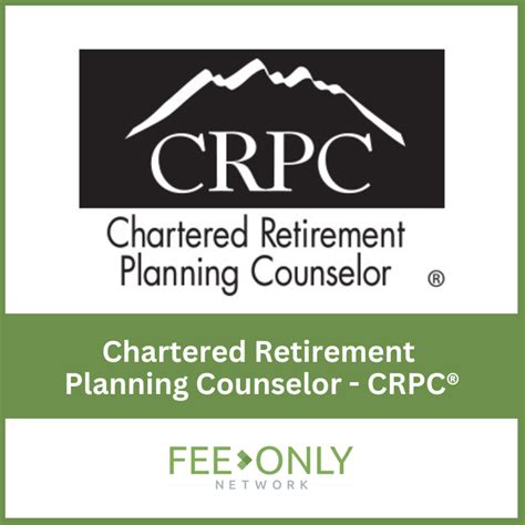 Understanding The Chartered Retirement Planning Counselor Crpc Financial Designation