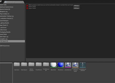 Problem Importing Blender Animation Into Ue4 Runrealengine