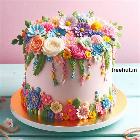 Cake Ideas With Flowers Floral Cake Decoration Techniques