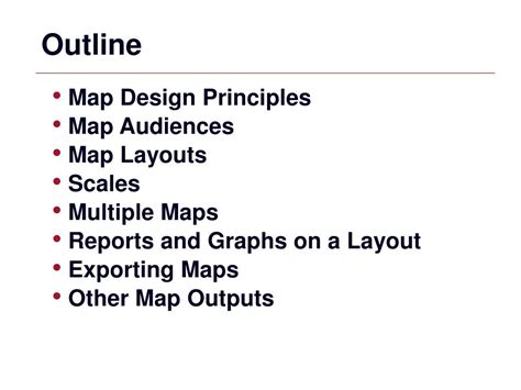 Ppt Gis Lecture 3 Gis Outputs Powerpoint Presentation Free Download