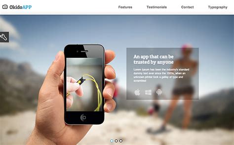 30 Mobile App Landing Page Templates Designmag