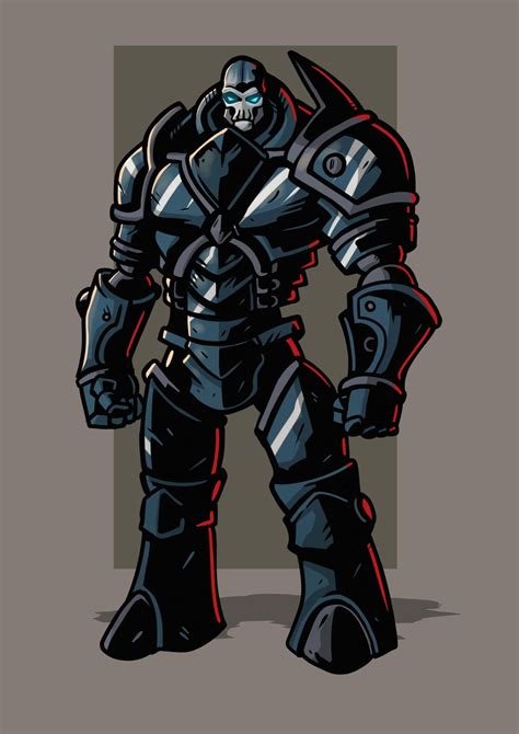 Rf Cobalt Juggernaut Warforged Rcharacterdrawing