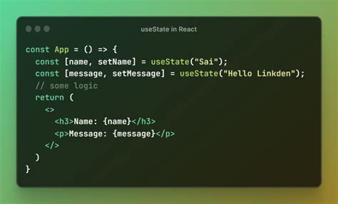 saivenkat mahendrakar on linkedin reactjs react usestate