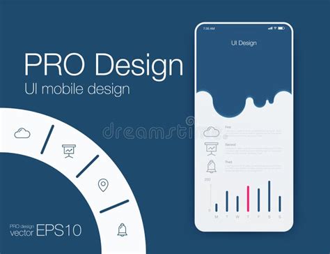 Weather Ui Material Design Stock Vector Illustration Stock Vector Illustration Of