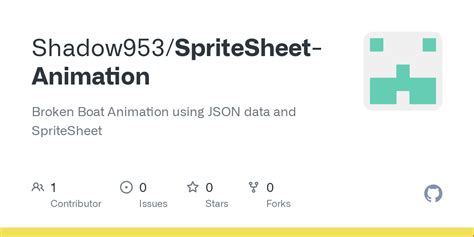 Github Shadow953spritesheet Animation Broken Boat Animation Using