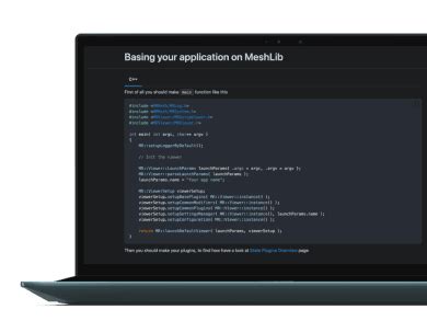 Meshlib D Mesh Processing Library Python C
