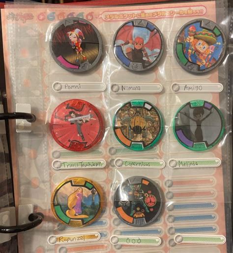 My Custom Yokai Medals In My Medallium R Yokaiwatch
