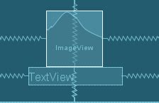 Android Can T Center Both Textview And Imageview Stack Overflow