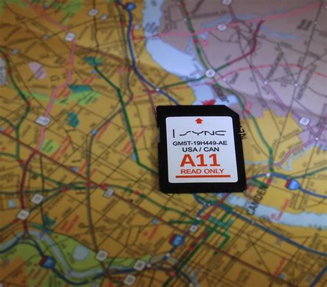Ford Sync Navigation Sd Card Map Version A11 Gm5t 19h449 Ae Eur 2740