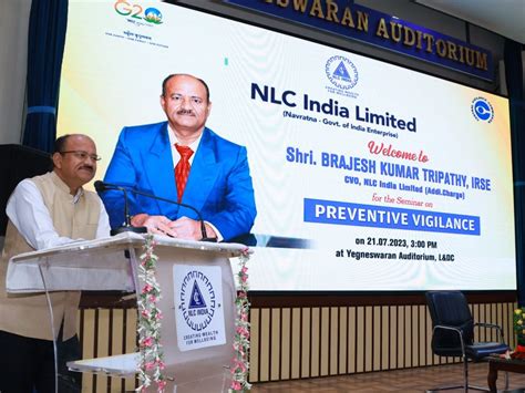 brajesh kumar tripathy irse cvo nlcil visit to mine 1 and nntpp