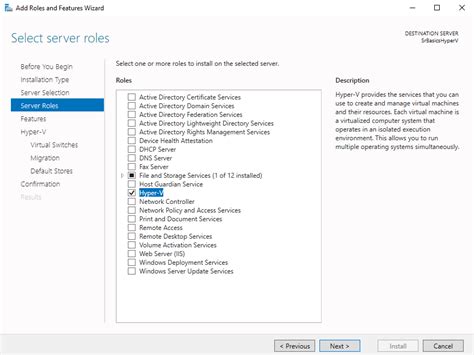 Server Basics How To Install Hyper V Virtualization Platform IT Blog