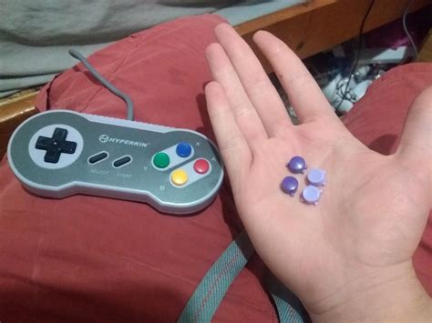 Hyperkin Scout Controller Mod Swapped The Buttons With Famicom Colored Ones R Controllermod