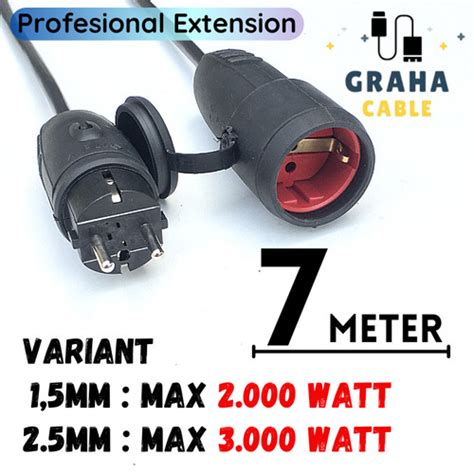 Jual Sambungan Kabel Listrik Profesional Extension Meter Jakarta Timur Graha Cable