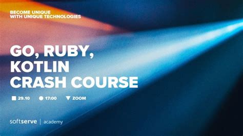 IT-VN Association on LinkedIn: Apply to the free Go, Ruby, Kotlin Crash Course for students by ...