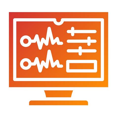 Premium Vector Vector Design Monitor System Icon Style